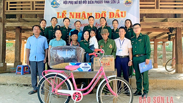 Phụ nữ Bộ đội Biên phòng tỉnh phát huy hiệu quả các phong trào thi đua